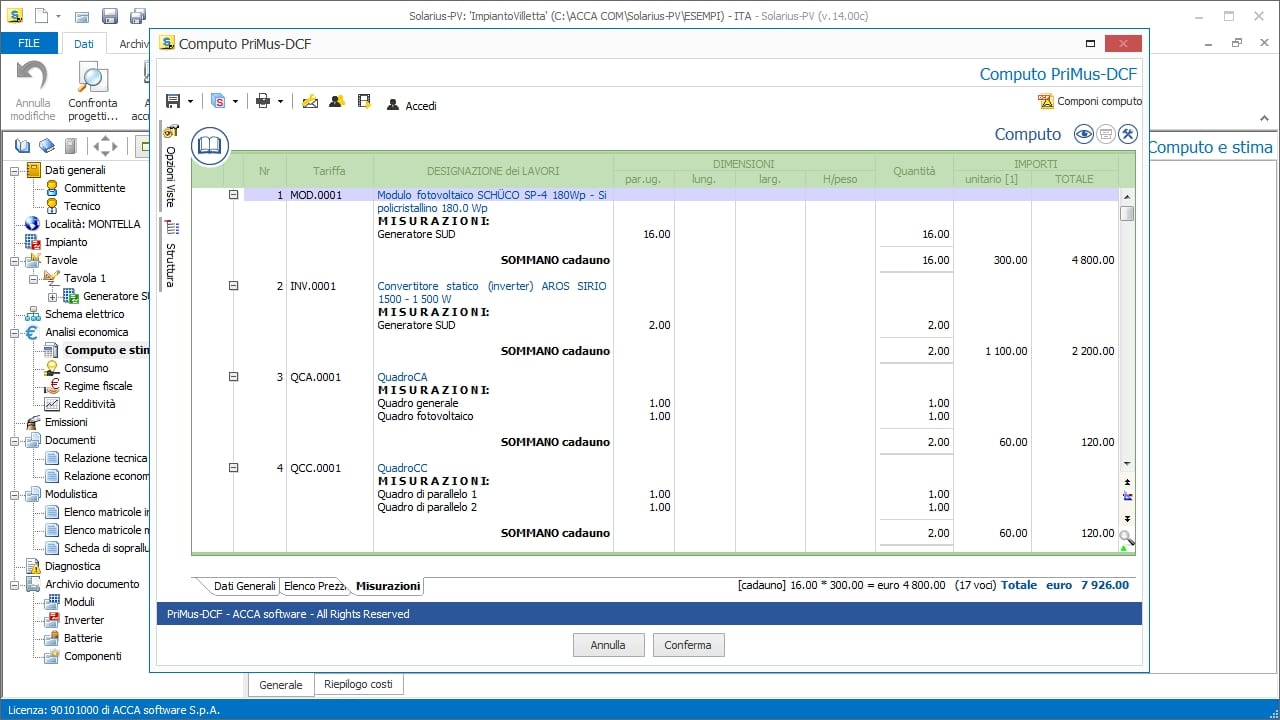 Software Fotovoltaico - Solarius PV - ACCA Software